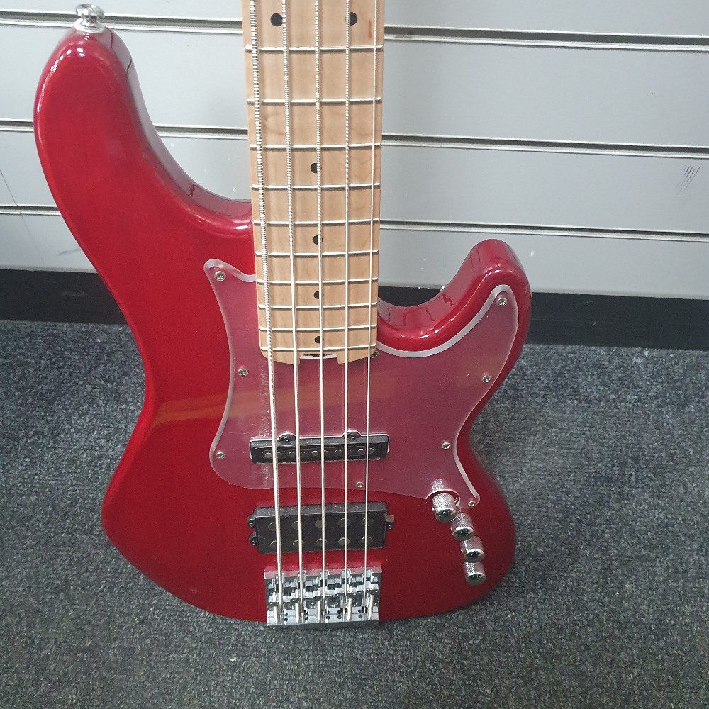 Cort Cort 5 String Electric Bass GB75JH Trans Red - Own4Less